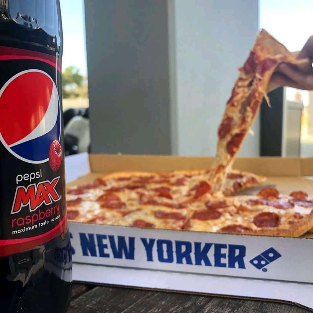 DEAL: Domino's - Free 1.25L Pepsi Max Raspberry with New Yorker Pizza ...