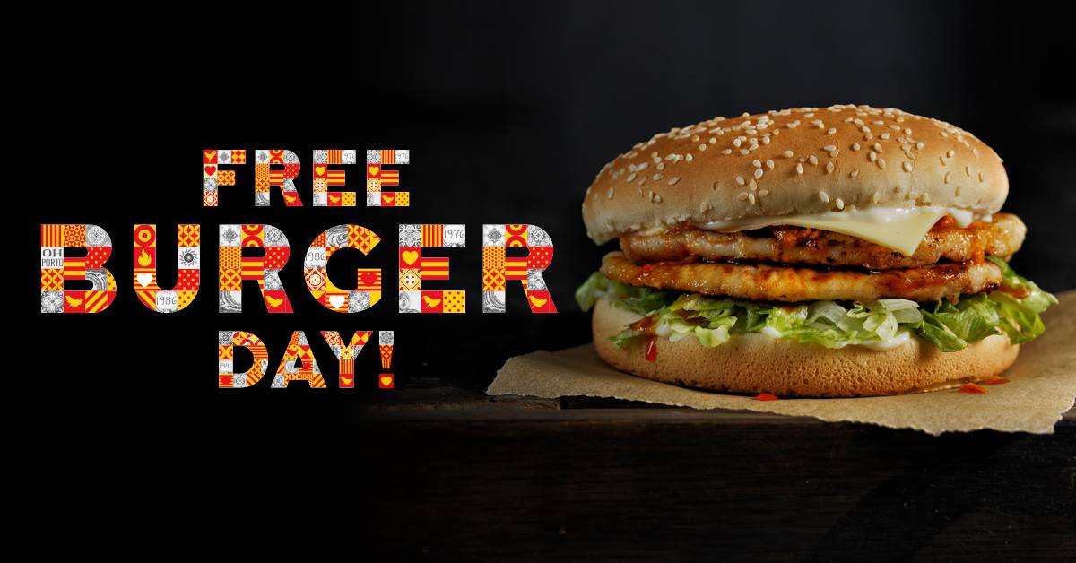DEAL: Oporto Belconnen ACT - Free Double Bondi Burger Day (from 11am 4 ...