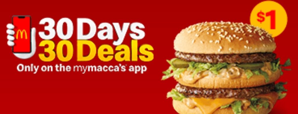 DEAL: McDonald’s - $1 Big Mac on 1 November 2021 (30 Days 30 Deals ...