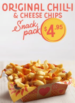 DEAL: Oporto - $4.95 Original Chilli & Cheese Chips via Online or App ...