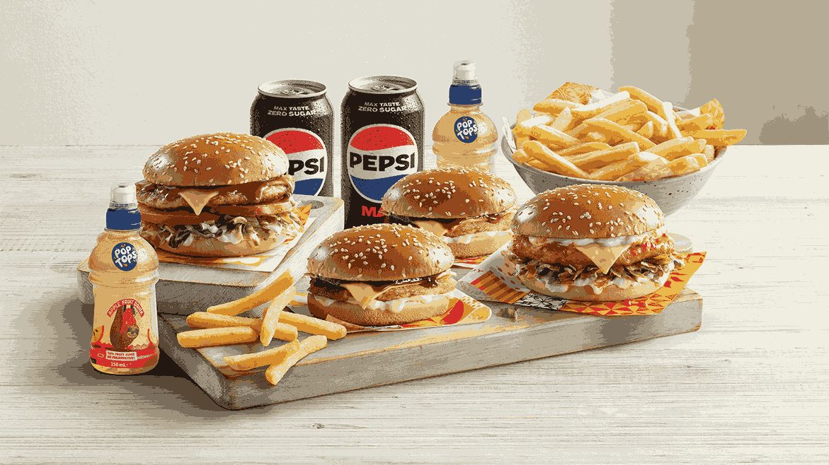 DEAL: Oporto - $34.95 Family Burger Meal via Online or App | Frugal Feeds
