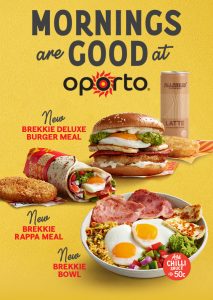 NEWS: Oporto New Breakfast Menu Items - Deluxe Burger, Rappa & Bowl ...