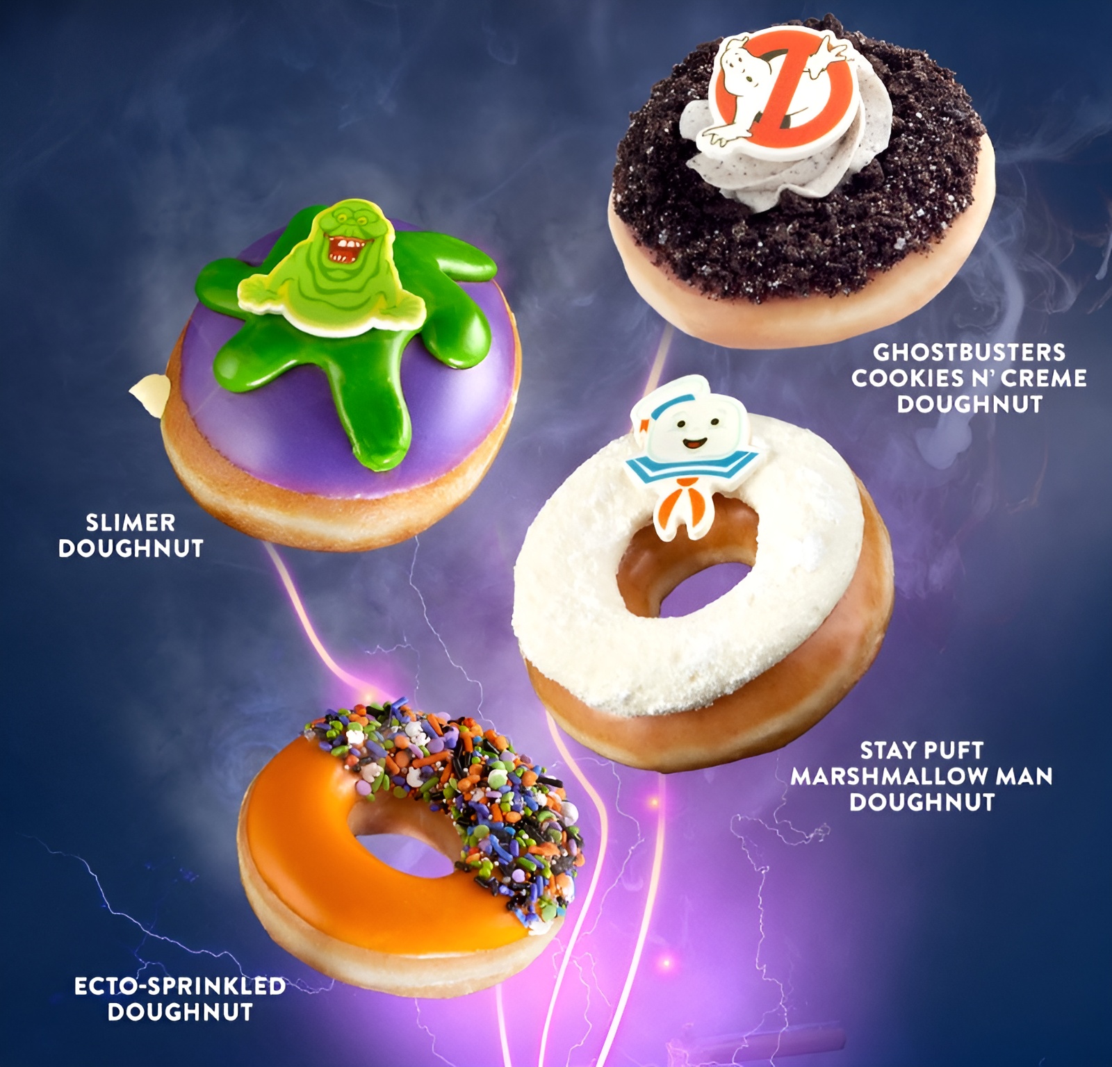 Krispy Kreme Launches Ghostbusters Collection of Doughnuts for ...