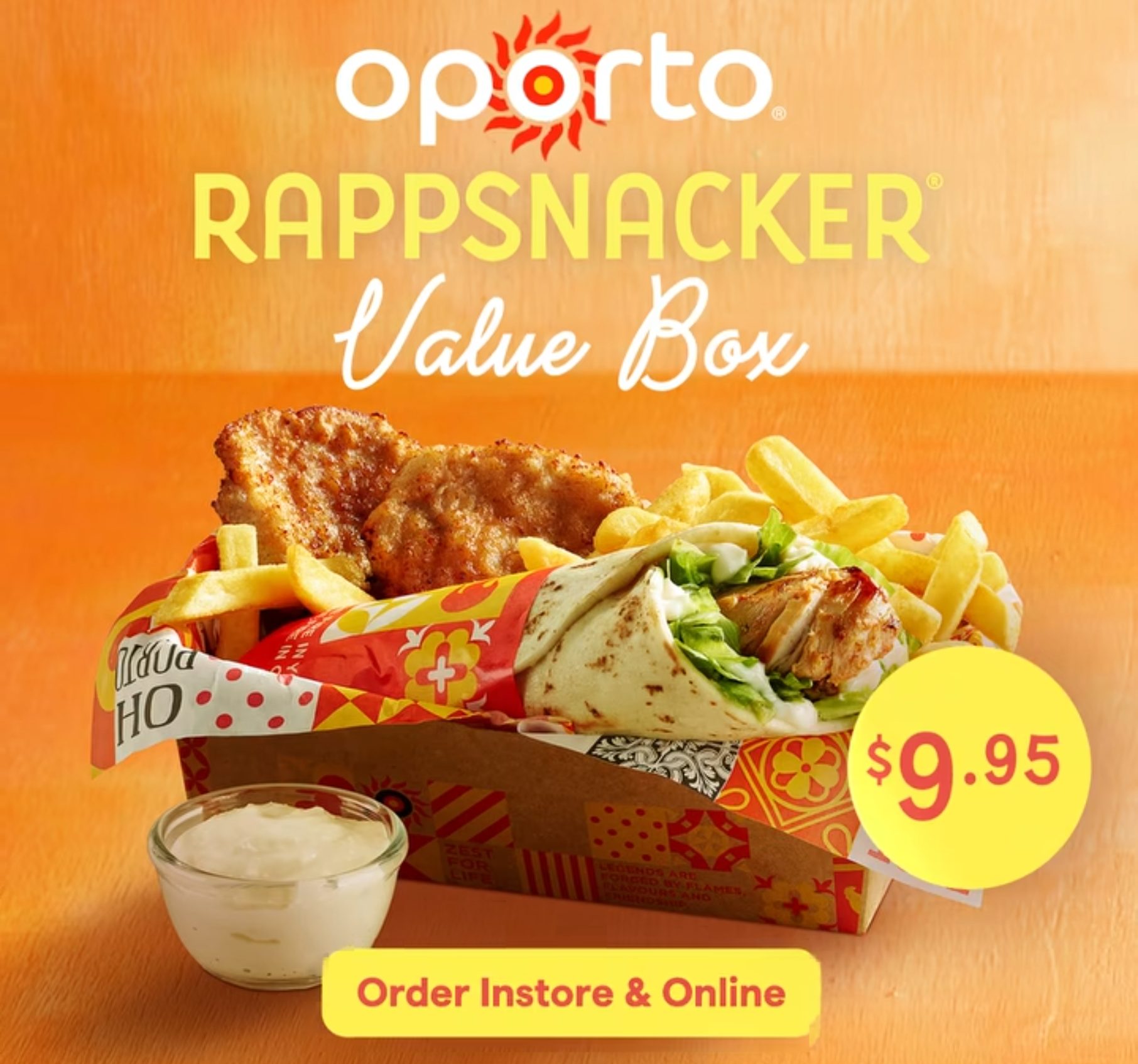 Oporto Menu Prices Australia (UPDATED February 2025) | Frugal Feeds