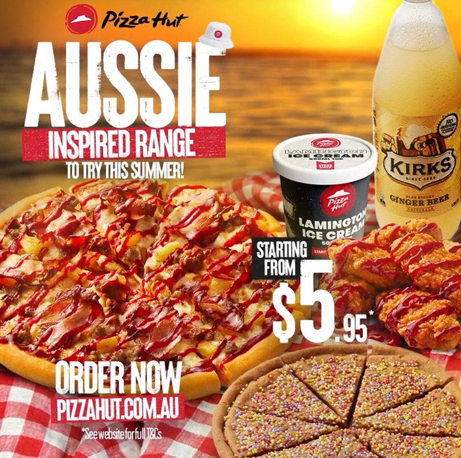 Pizza Hut Introduces New Aussie Range with Fairy Bread Cookie ...