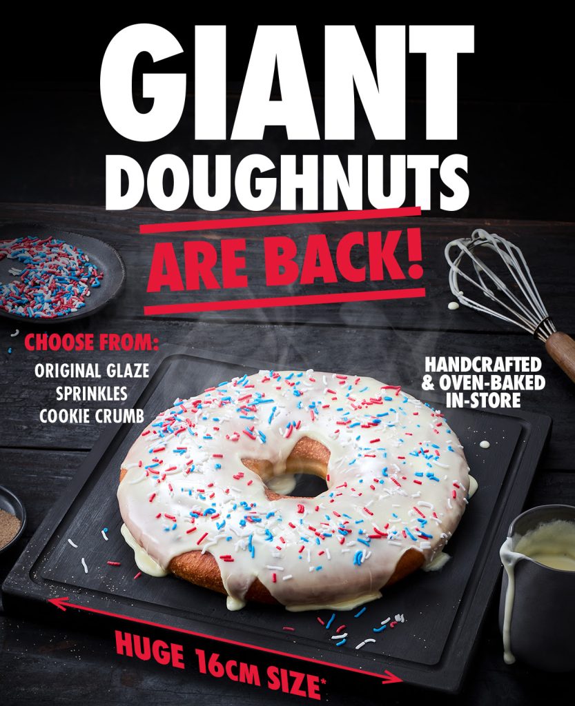 NEWS: Domino's Giant Doughnuts Return | Frugal Feeds