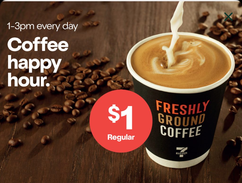 DEAL: 7-Eleven – $1 Regular Coffee from 1-3pm Daily (until 30 September ...