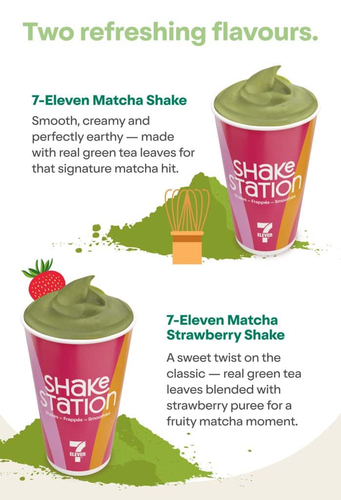7-Eleven Introduces Two New Matcha Shakes for $4 to My 7-Eleven members ...
