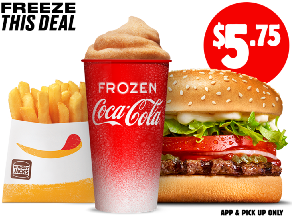 Hungry Jack’s Launches $5.75 “Freeze This Deal” Bundle | Frugal Feeds