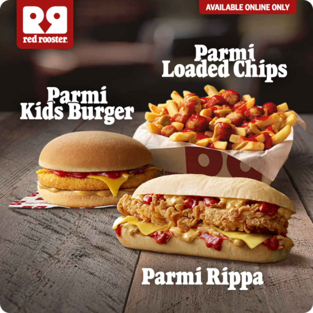 Red Rooster Brings Back the Parmi Burger | Frugal Feeds