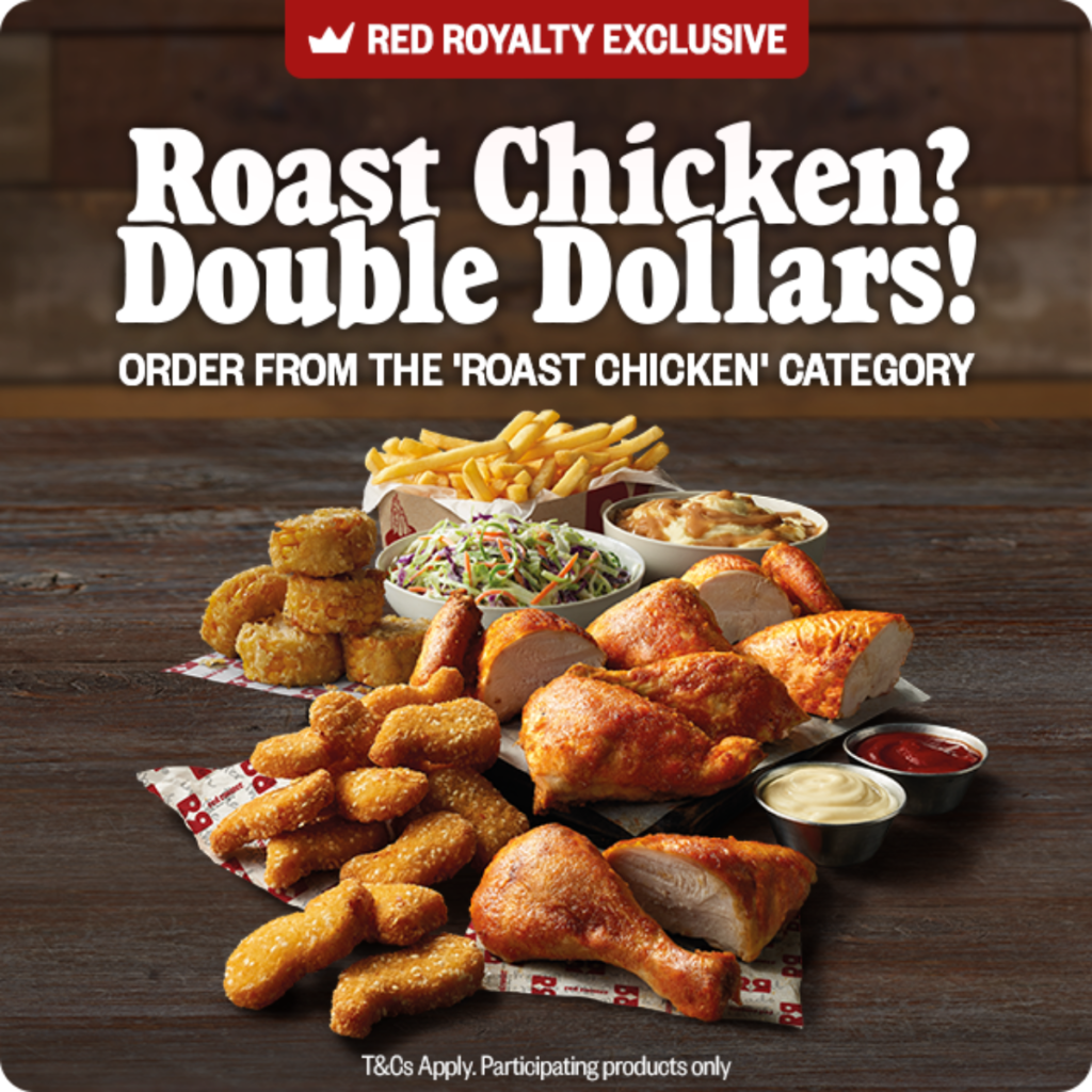 Red Rooster Offers Double Rewards on Roast Chicken Over Easter | Frugal ...