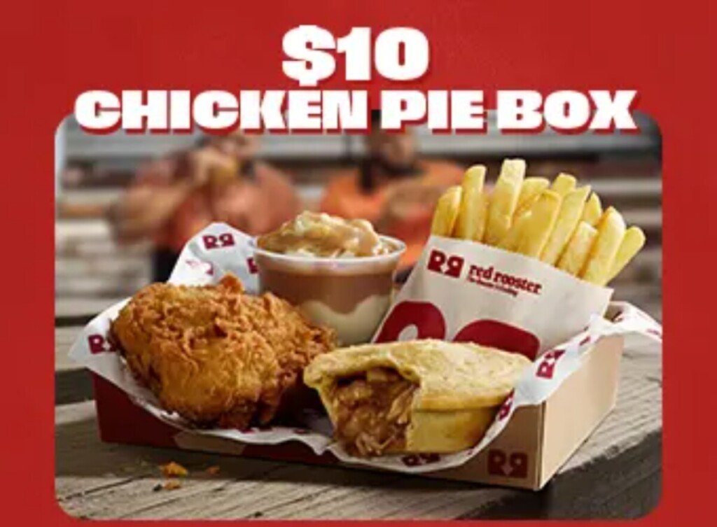Red Rooster Launches New $10 Chicken Pie Box Deal Until June 30 ...