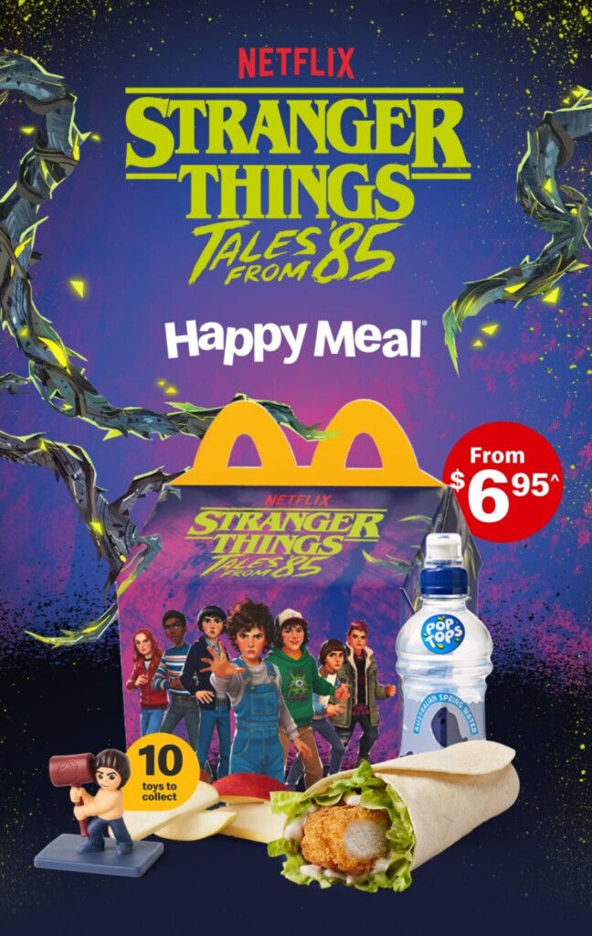 McDonald’s Australia Launches Stranger Things: Tales From ’85 Happy ...